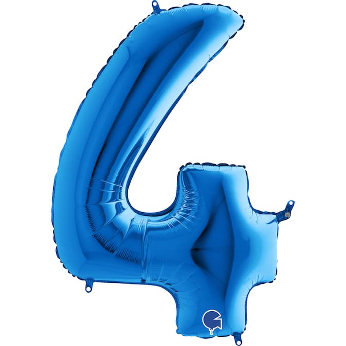 40 Grabo Blue Foil Number 4 : Go International, UK