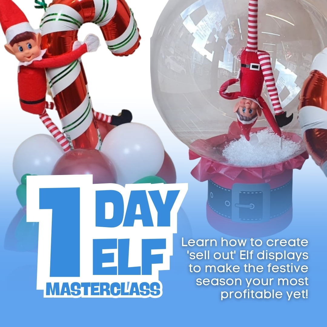 Elf Arrival - Balloon Masterclass : Go International, UK